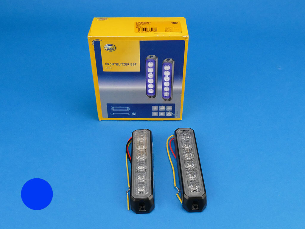 LED-Frontblitzer BST-V, blau, Festmontage vertikal, 238,00