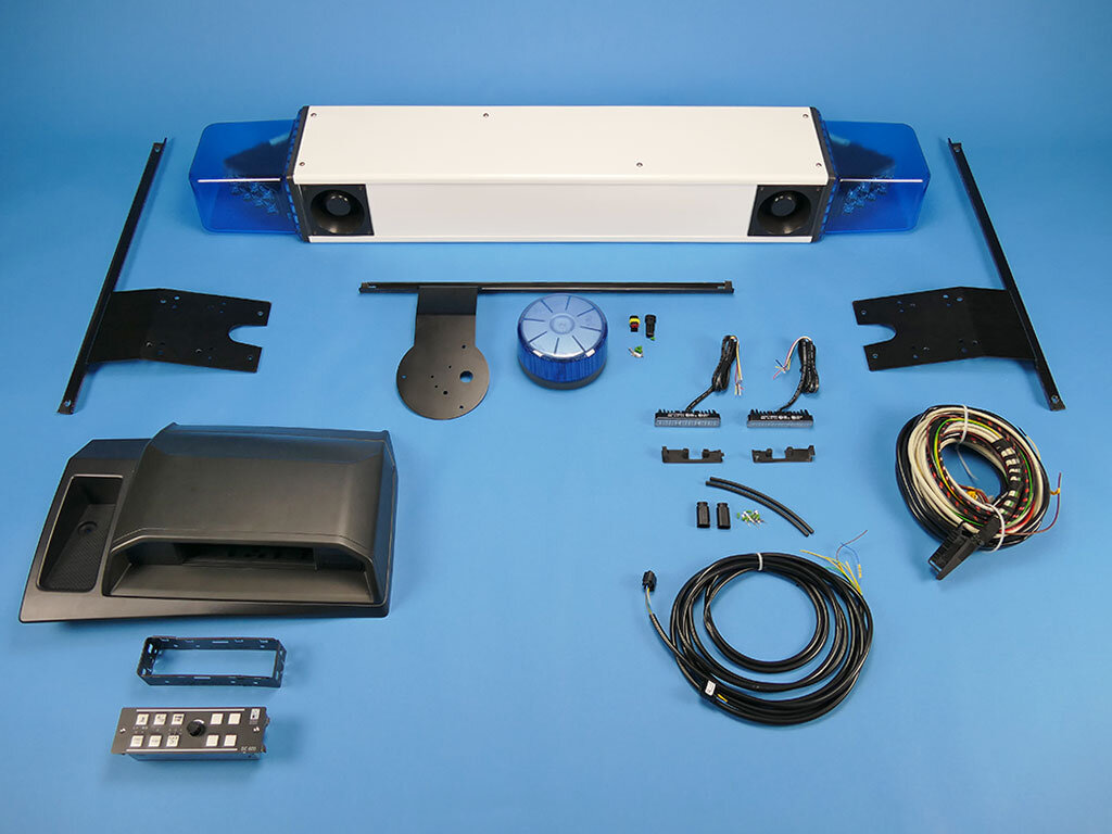 LED-Blaulichtbalken DBS 3000, 1370 mm VW T6.1 Komplettangebo, 3.049,95