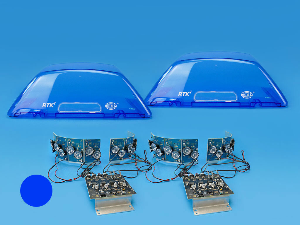 Umbausatz RTK 7 auf LED, blau, 418,04