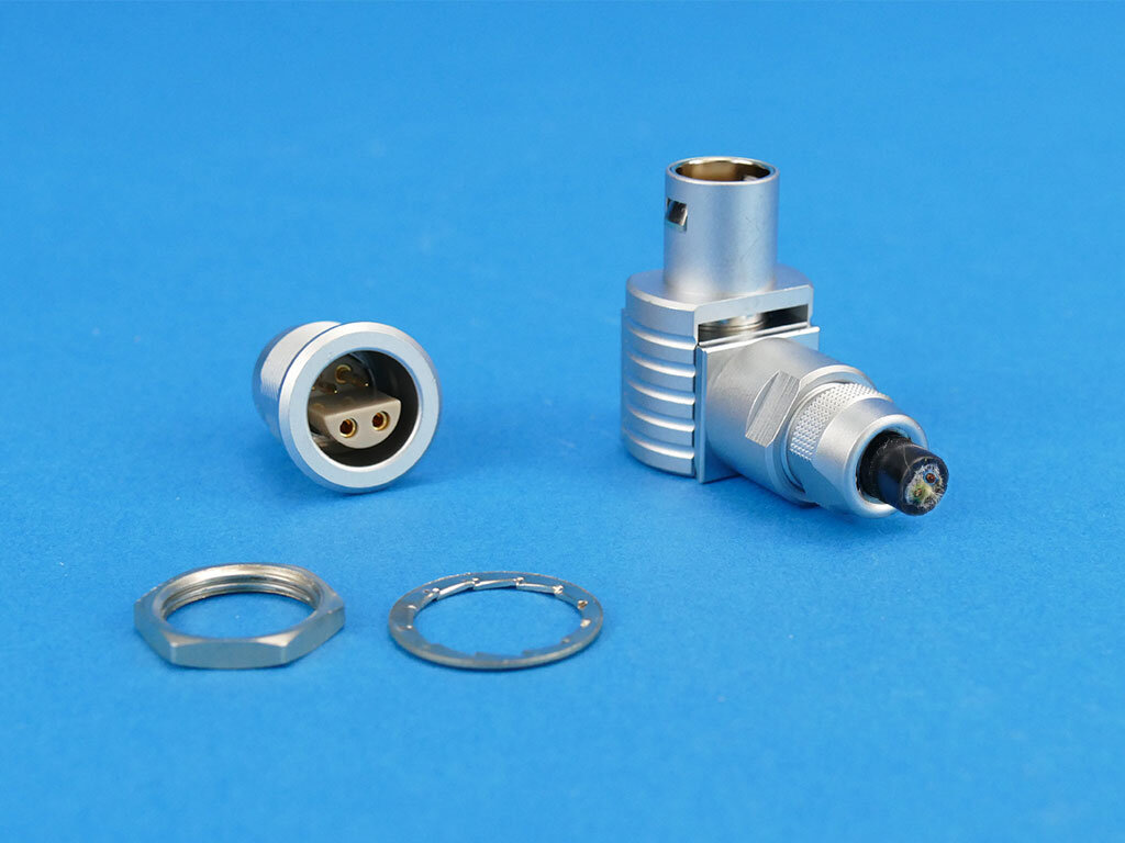 Lemo-Stecker und -Steckdose, 4-polig, 36,89